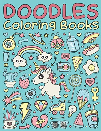 Doodles Coloring Books: Great Coloring Book for Kids Ages 2-10 ...