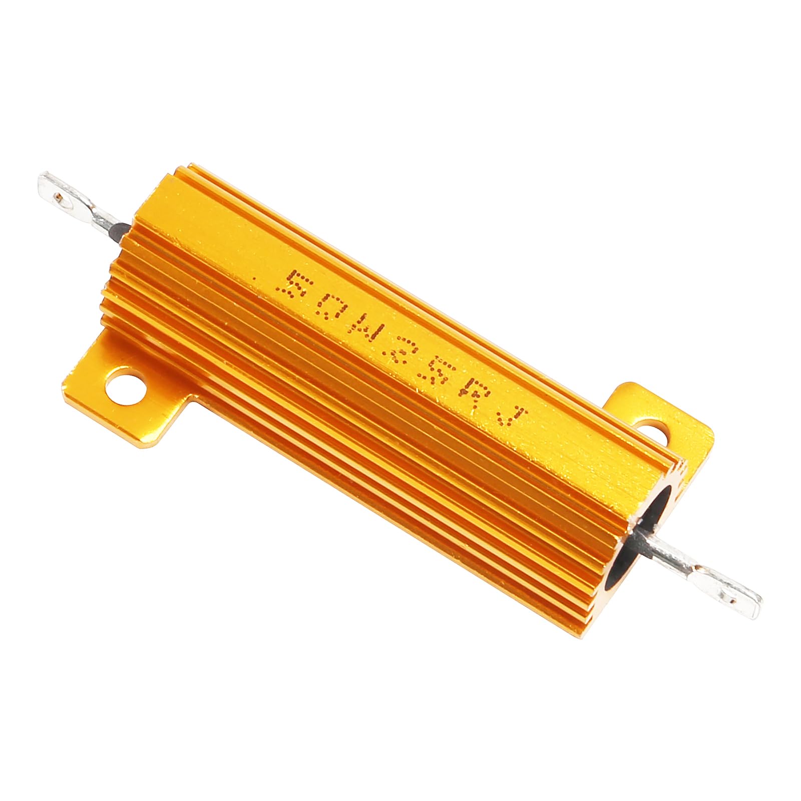 Snapklik.com : 5pcs Resistor 50W 25 Ohm Aluminum Case Wirewound Screw ...