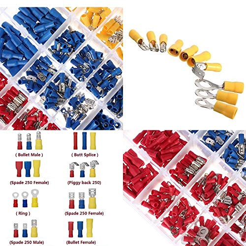 Snapklik.com : EL-SKY 480pcs Premium Quality Insulated Electrical Wire ...