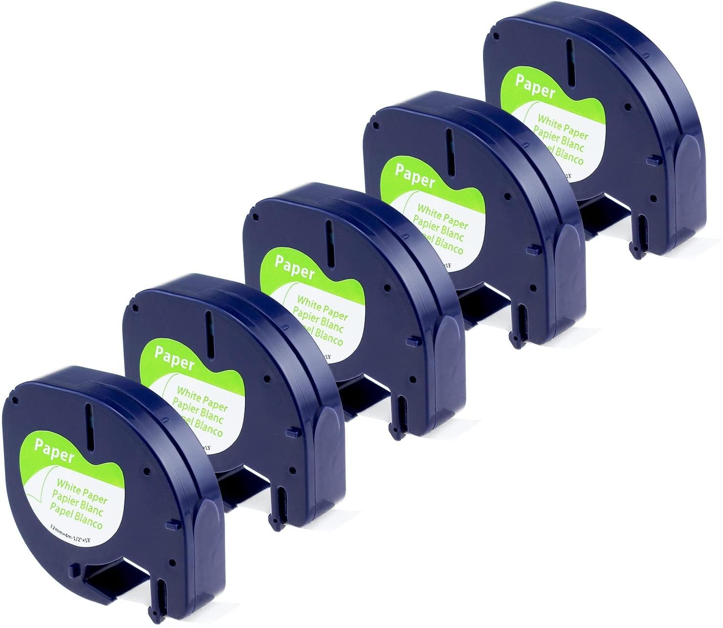 Compatible Dymo Label Maker Refill Replace for Dymo LetraTag Refills ...