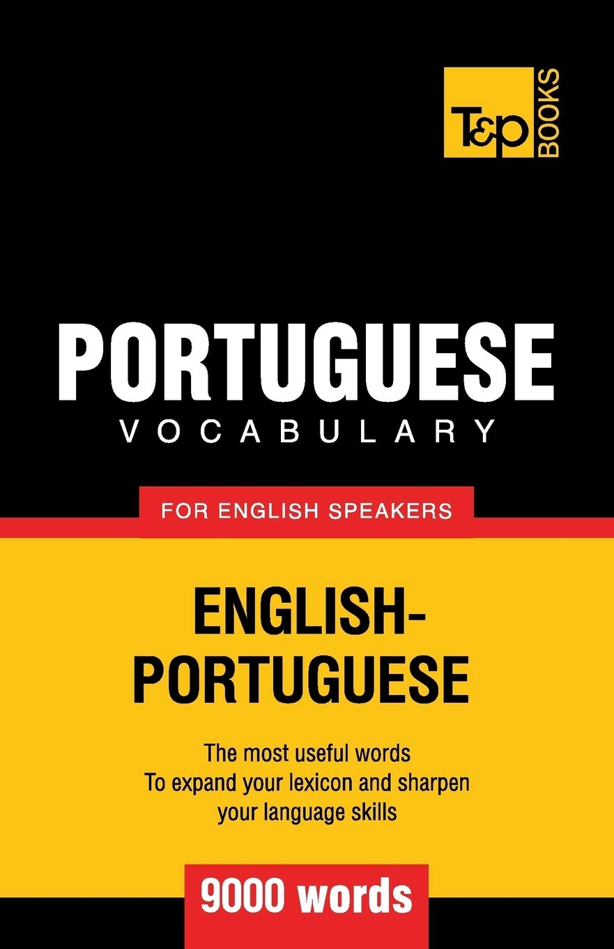 Portuguese vocabulary for English speakers - 9000 words (American ...