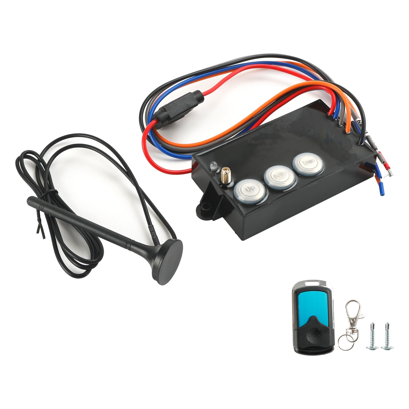 Snapklik.com : G3-H01 12 Volt Hydraulic Lift Winch Dump Trailer ...