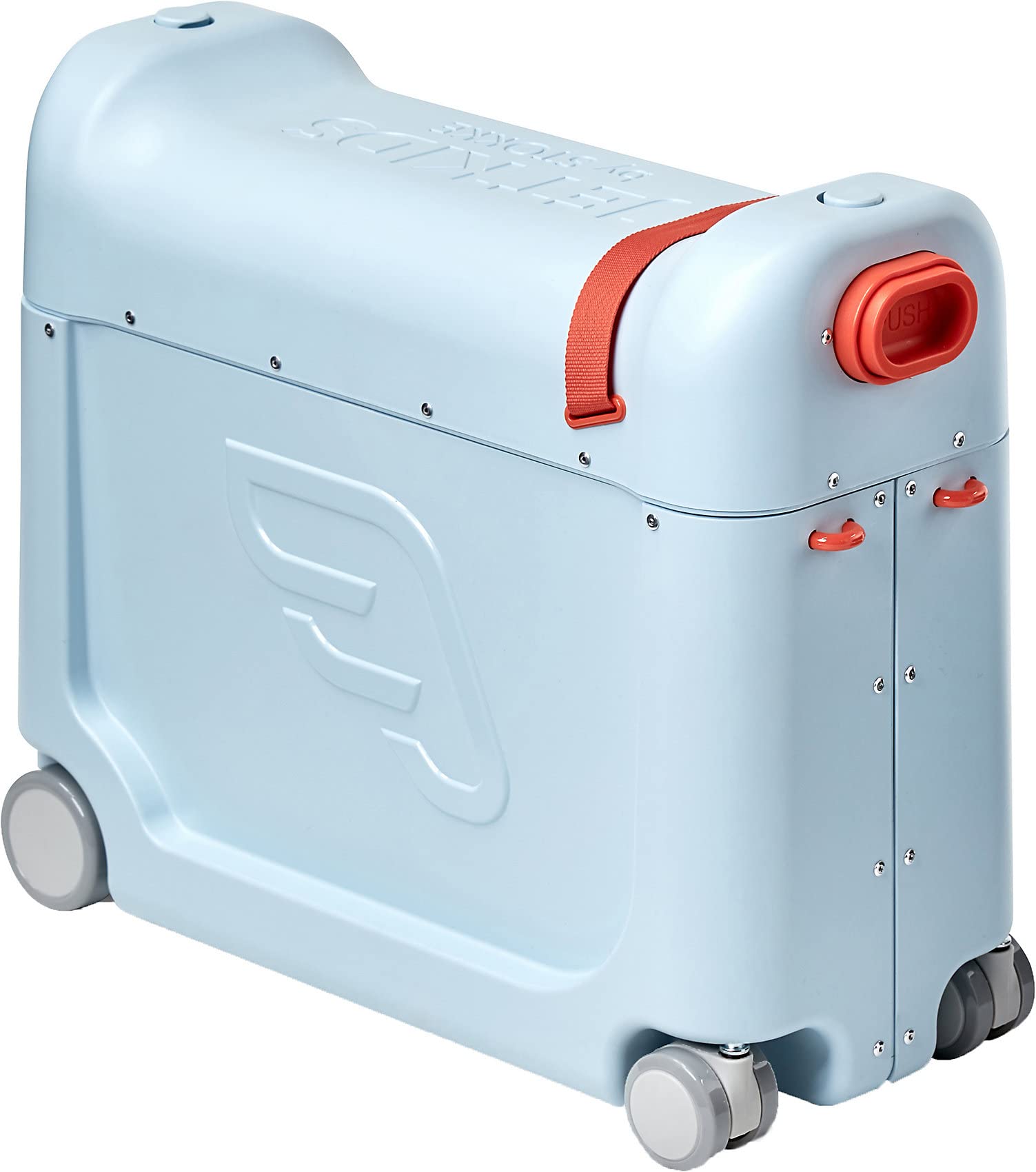 JetKids by Stokke BedBox, Blue Sky - Kid's Ride-On Suitcase & In-Flight ...
