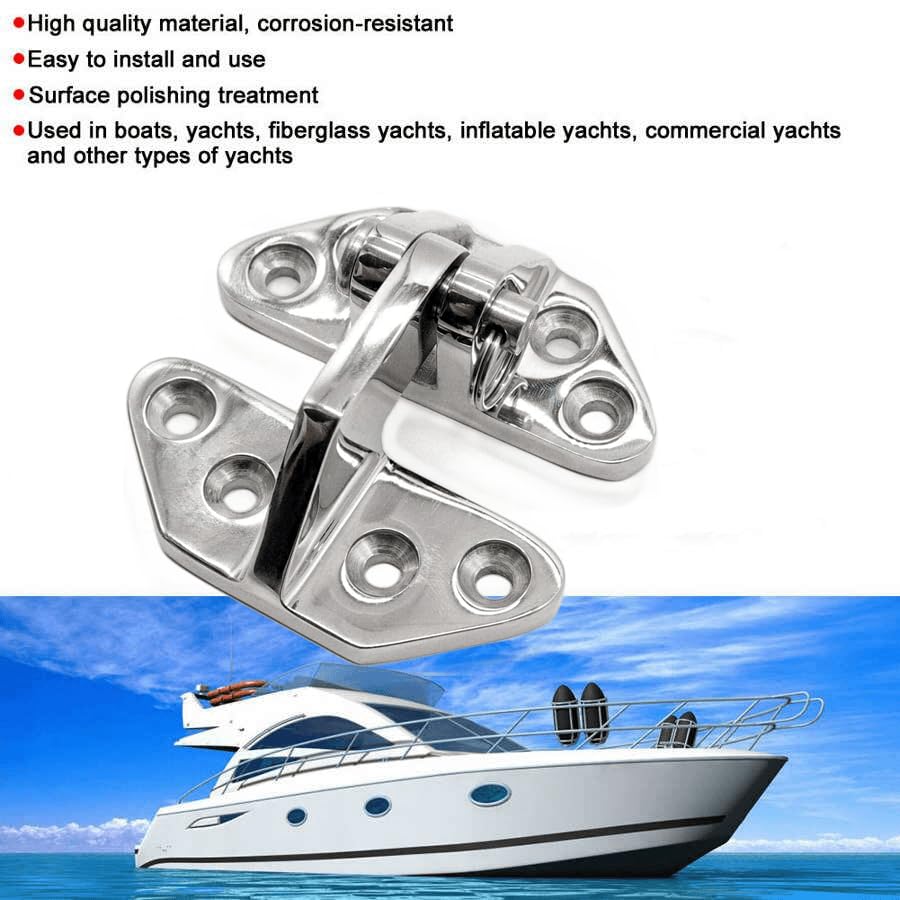 Marine Grade Hinge Hardware Marine Boat Hatch Hinge With 3 Removable ...