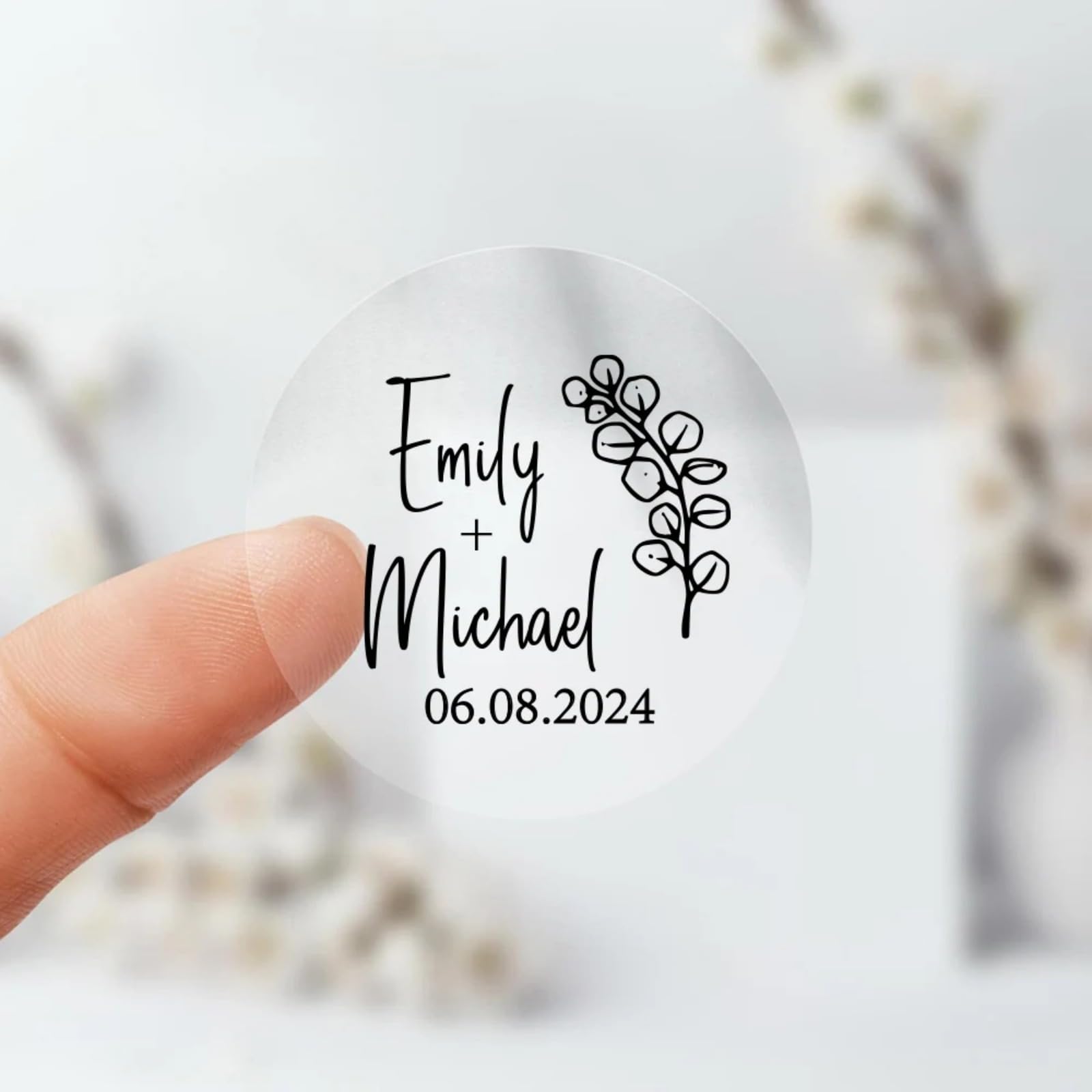 Personalized Stickers Party Personalised Hen Party Stickers Silver