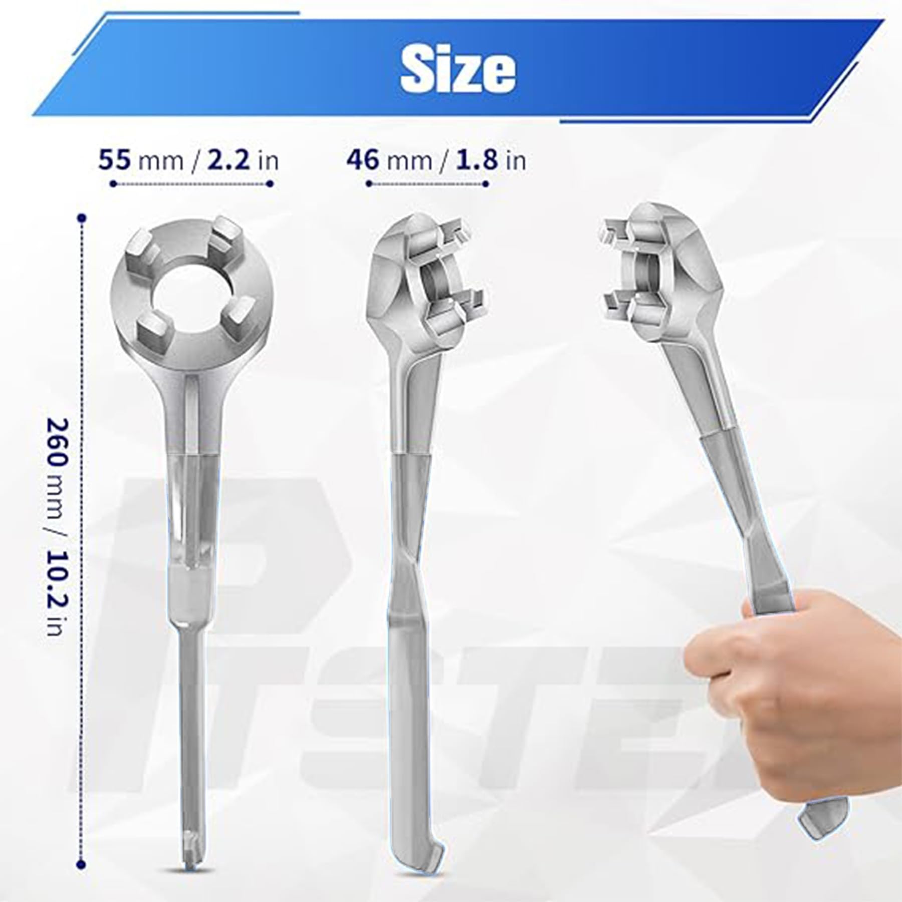 Snapklik.com : Bung Wrench, Aluminum Drum Wrench Barrel Wrench For ...