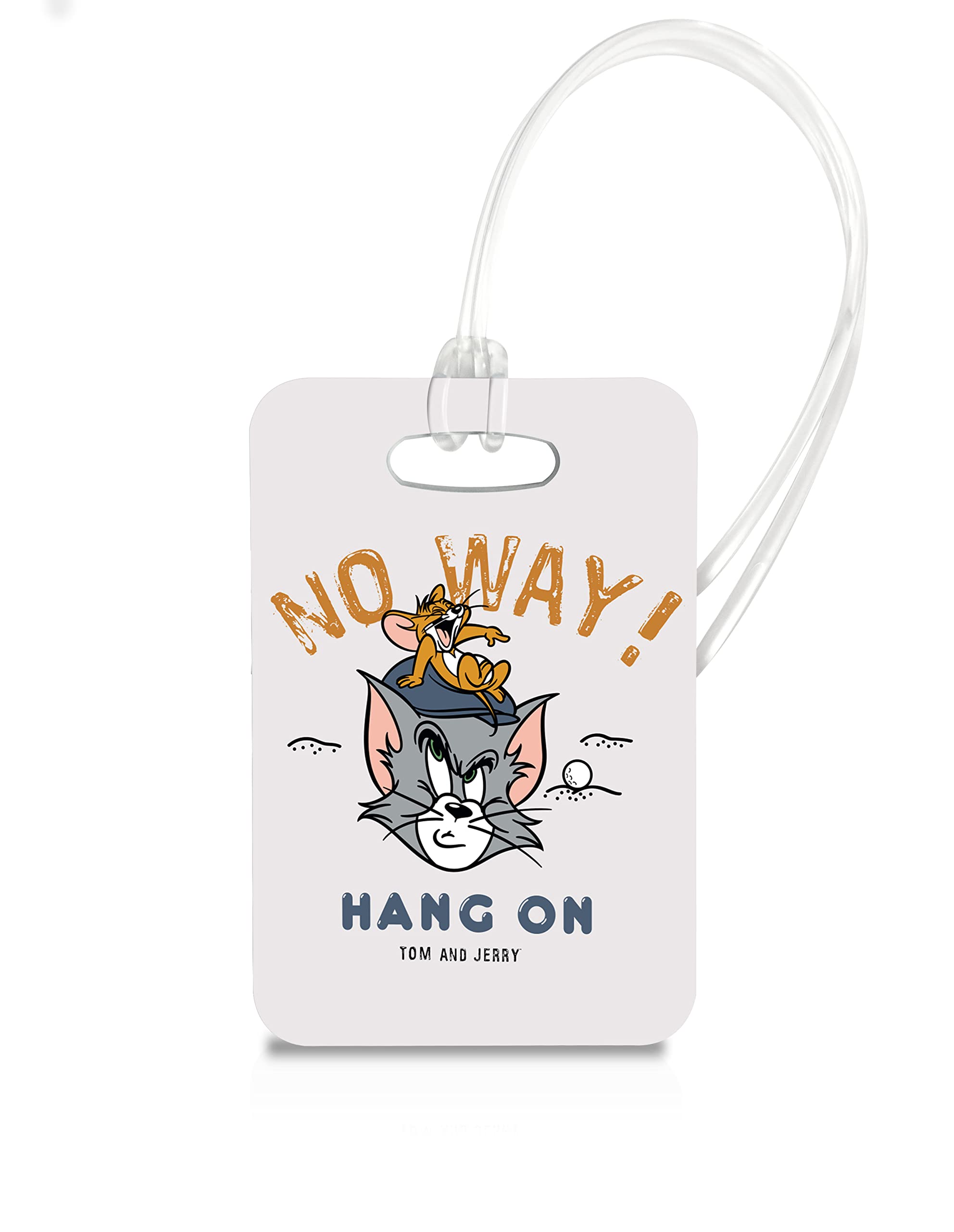 Amazon.com: Tom and Jerry – Golfing Tom – 2.8” x 4” Luggage Tag ...