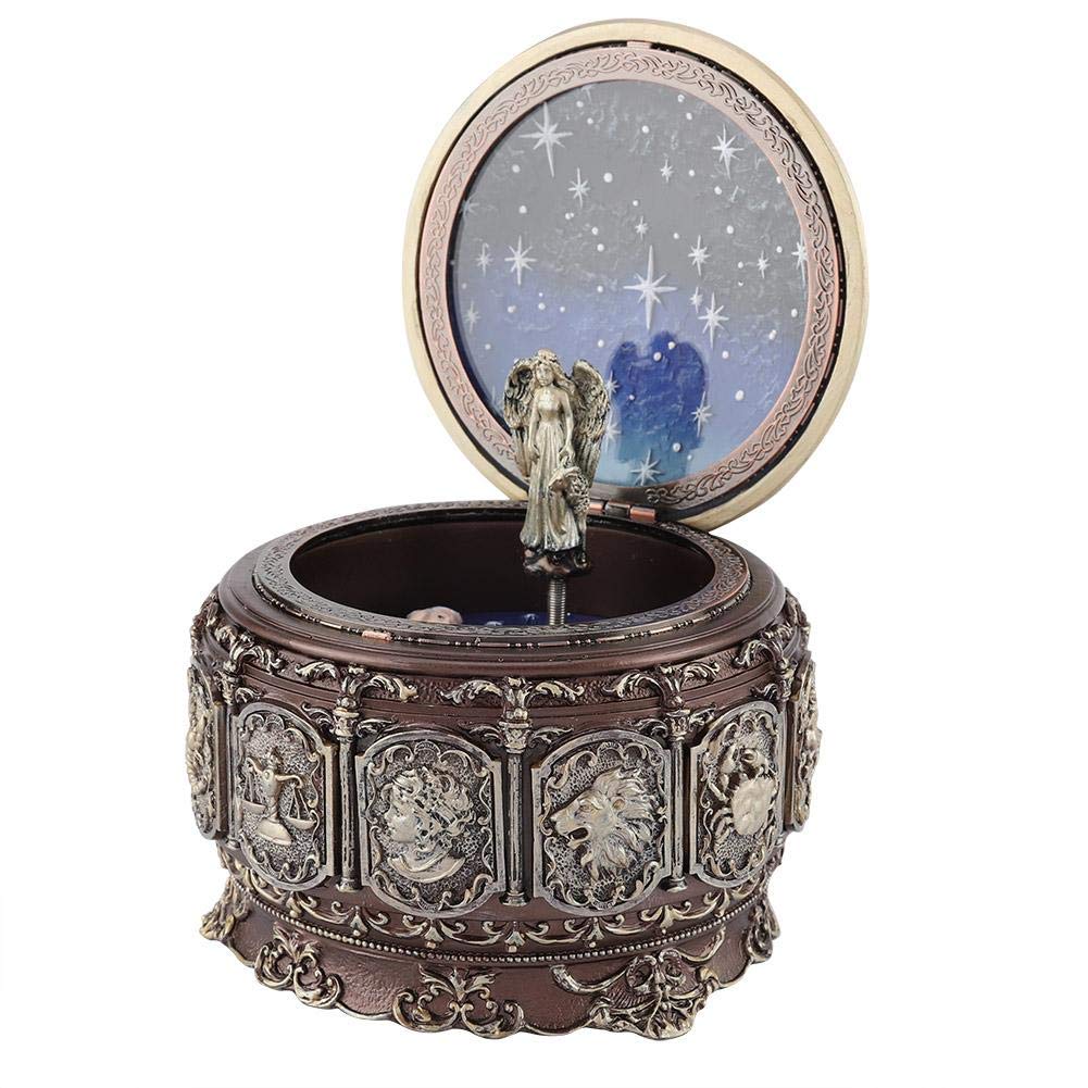 Music Box, MAGT Vintage Musical Box 12 Constellations Music Box with ...