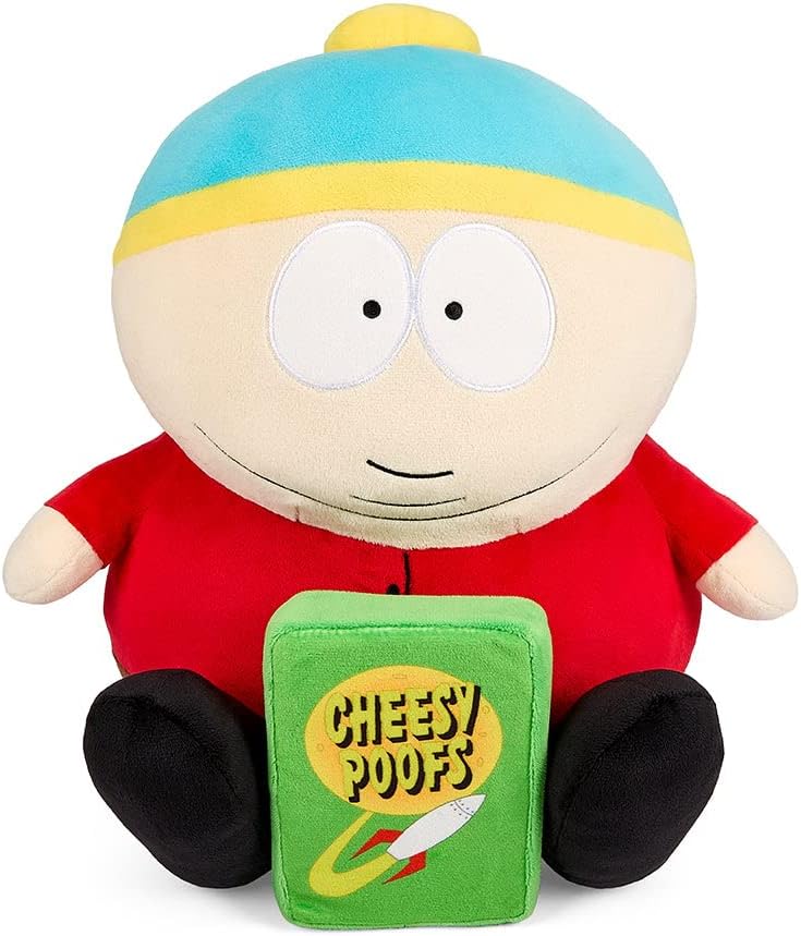 Kidrobot South Park Cartman with Cheesy Poofs 16 Inch HugMe Shake ...