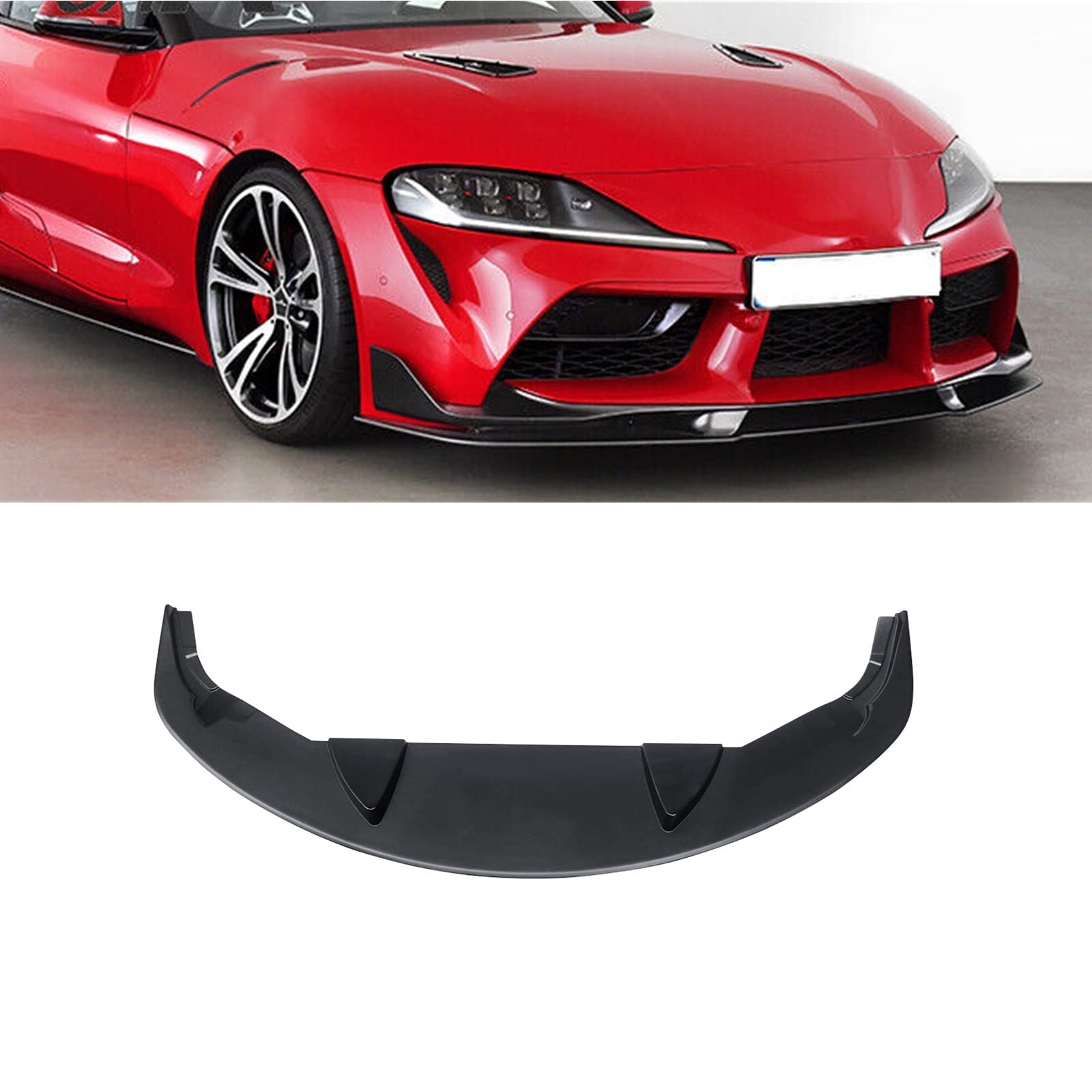 Amazon.com: CHIESMA GR Supra Front Lip Fit for Toyota GR Supra 2020 ...