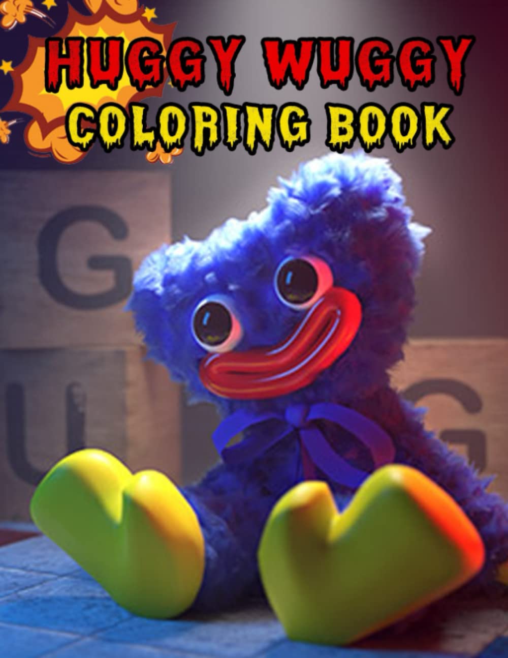 Buy Húggy wúggy Coloring Book - Puppy playtime Book: Húggy wúggy ...