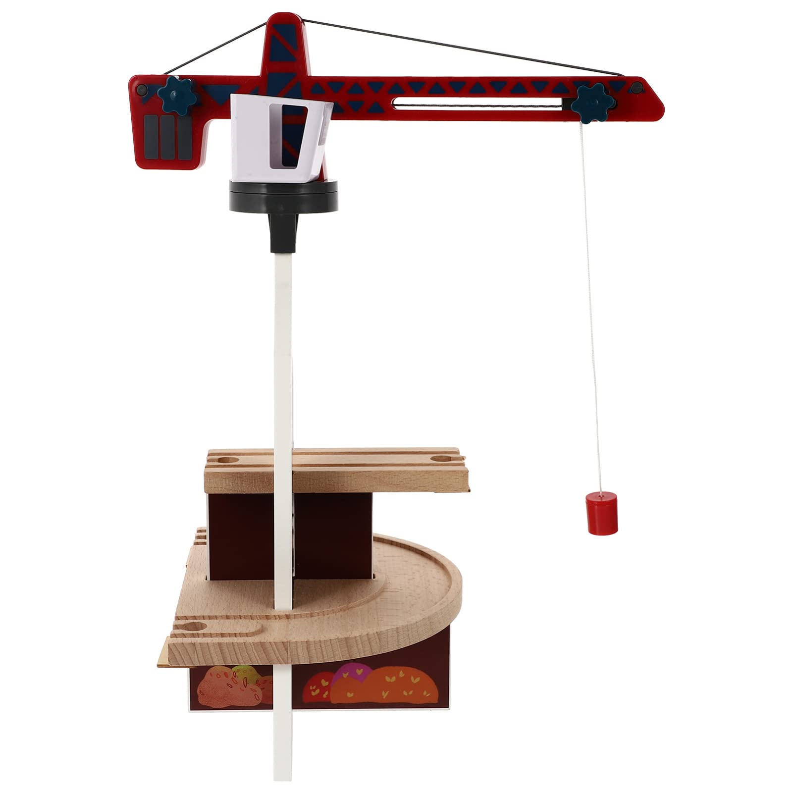 Buy Toyvian 1 Set Tower Crane Toy Mega Crane Platset Model Toy Diecast ...