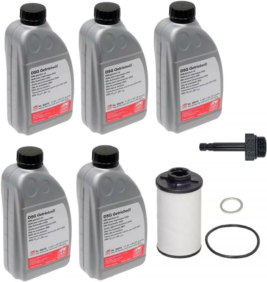Amazon.com: Auto Transmission Service Kit: 6L ATF Fluid + Filter for VW ...