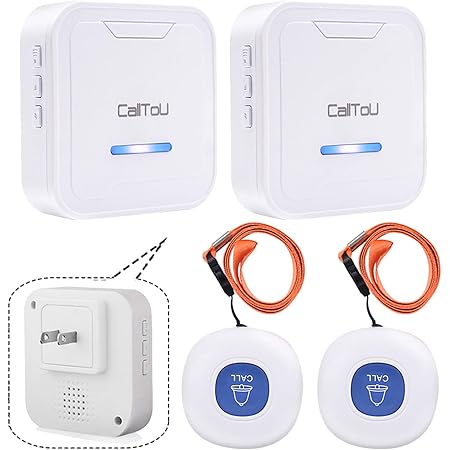 Caregiver Call Button for Elderly Seniors: Wireless Caregiver Pager ...