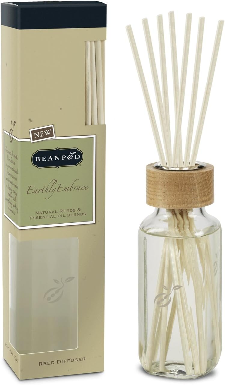 Amazon.com: Beanpod Candles Earthly Embrace, 3.8 Oz Reed Diffuser,3.8 ...
