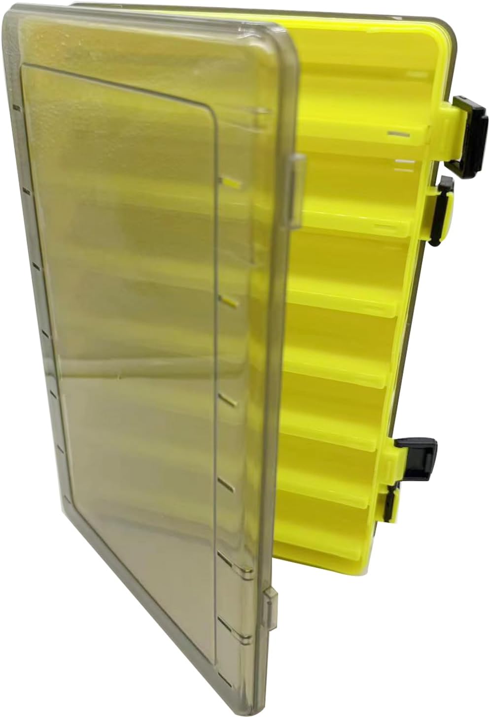 Amazon.com: 14 Compartments Double-Sided Visible Fishing Lure Hook ...