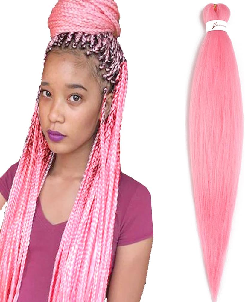 Amazon.com : Ombre Braiding Hair Pre Stretched Ombre Ginger Easy ...