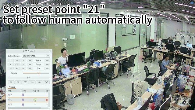 Watch Auto Human Tracking Prest Point "21" on Amazon Live