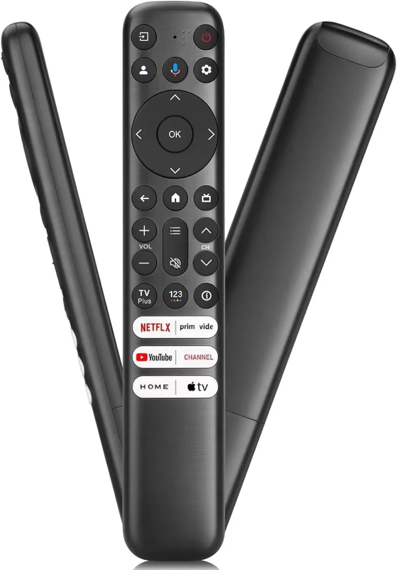 Upgrade replacement TCL TV remote control for TCL 4K LCD LED Smart TV ...