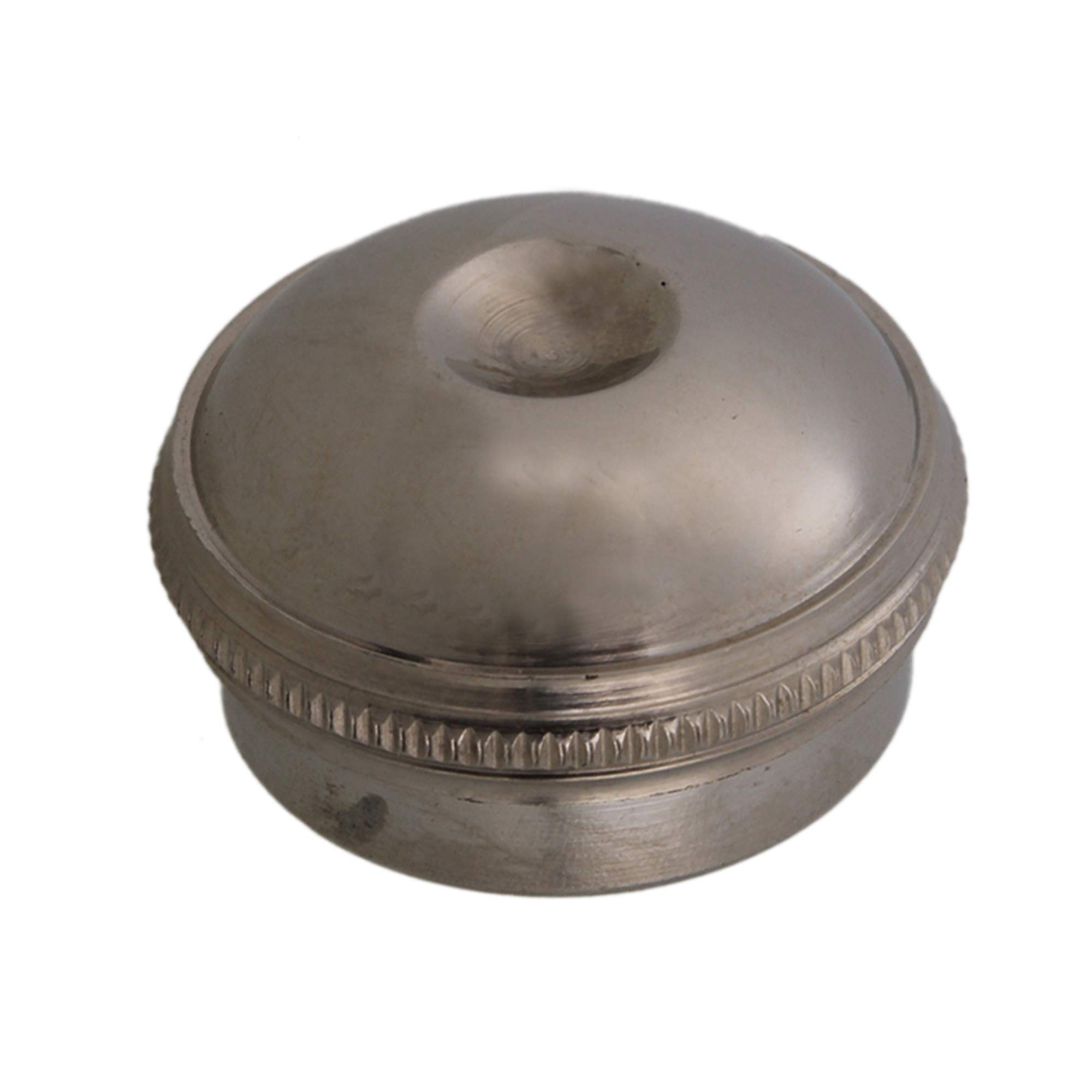 Snapklik.com : Nickel Plated Brass Silver Head Crown Headjoint Screw ...