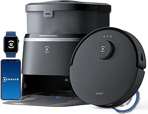 ECOVACS Deebot T30 Omni Robot Vacuum Cleaner with Wiping Function, Mini ...