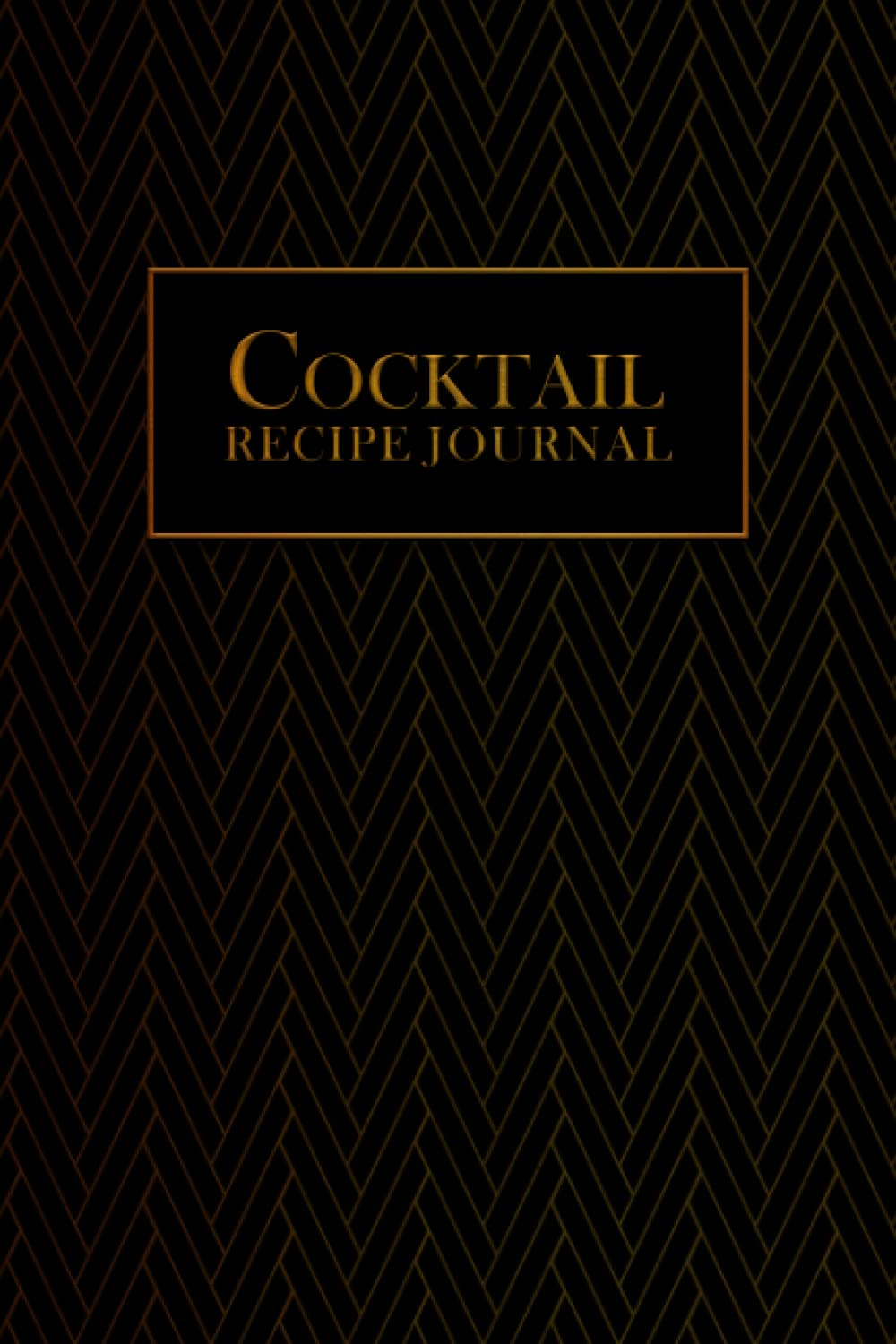 DIY Cocktail Recipe Book: Blank Bar Drink Recipe Book to Journal 100 ...