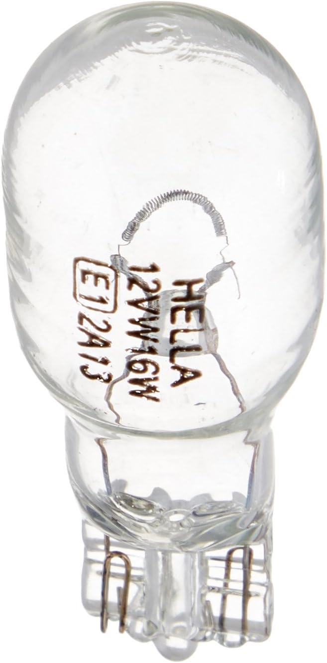 Amazon.com: Hella 921TB Bulb 921 12V 16W W2.1X9.5D T5 (2) : Automotive