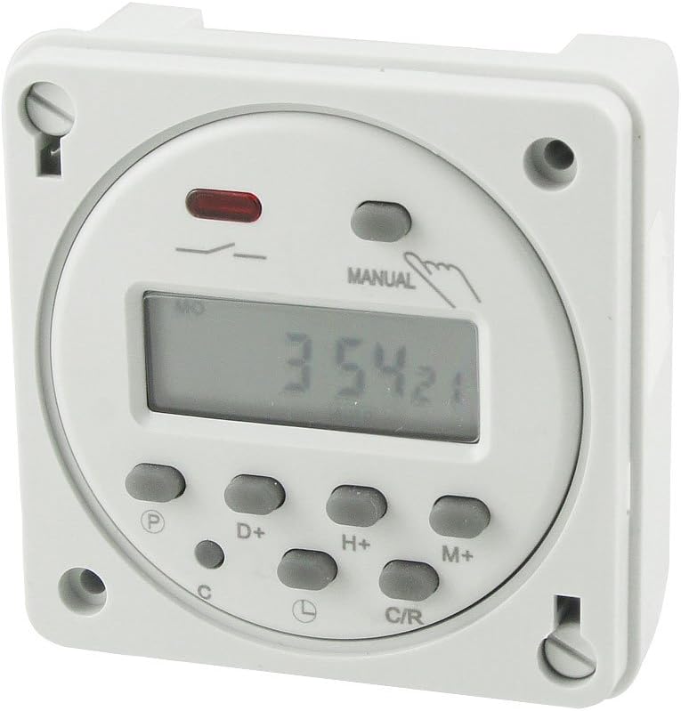 Timer Outlet, Programmable 110V/220V Pump Timer Switch, Minimum Setting ...