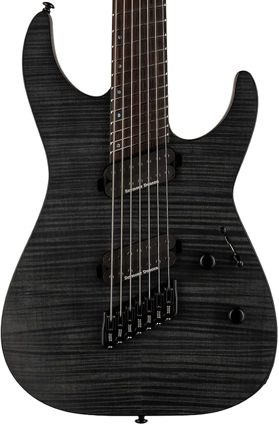 Amazon.com: ESP 7 String LTD Deluxe M-1007 Multi-Scale Electric Guitar ...