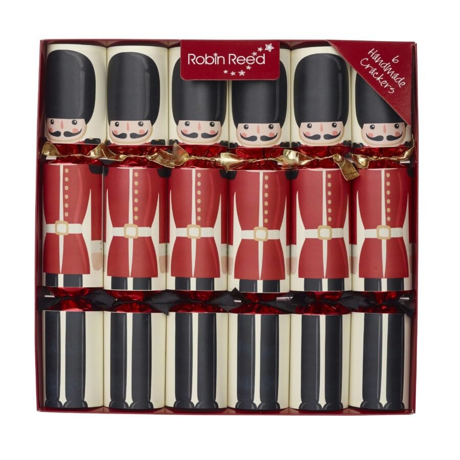 Robin Reed 6 x 12 (inch) Handmade Christmas Crackers London Guard ...