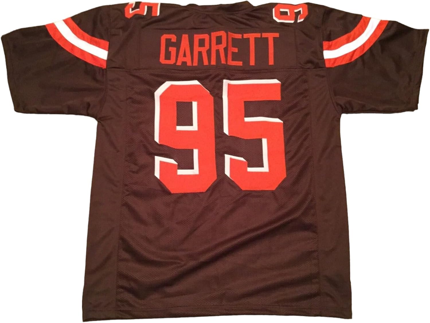 Amazon.com: Myles Garrett Jersey Stitched Brown Custom Football New No ...