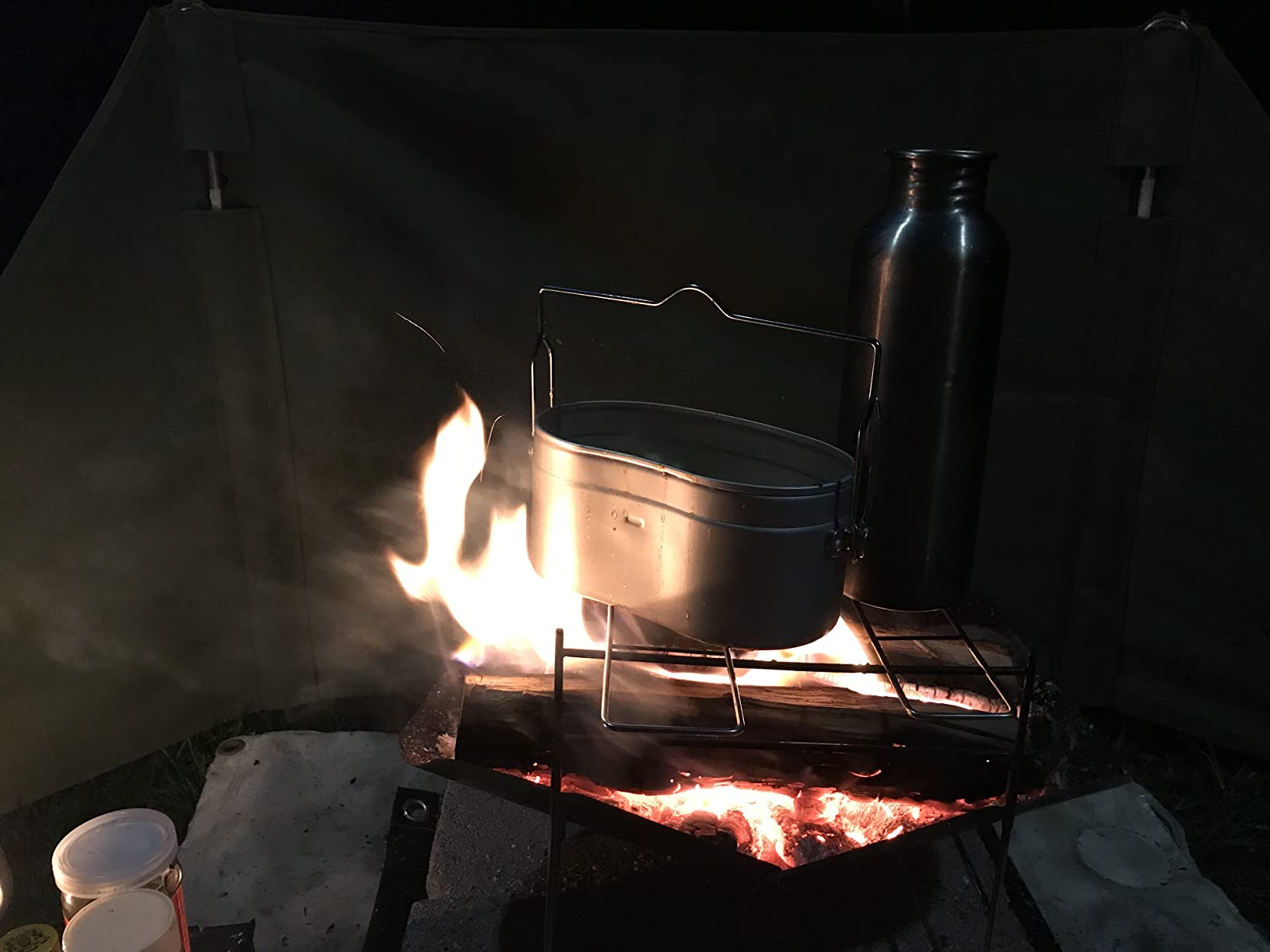 Amazon | エバニュー(EVERNEW) アルミニウム 山岳飯盒弐型 EBY636 | エバニュー(EVERNEW) | ハンゴウ