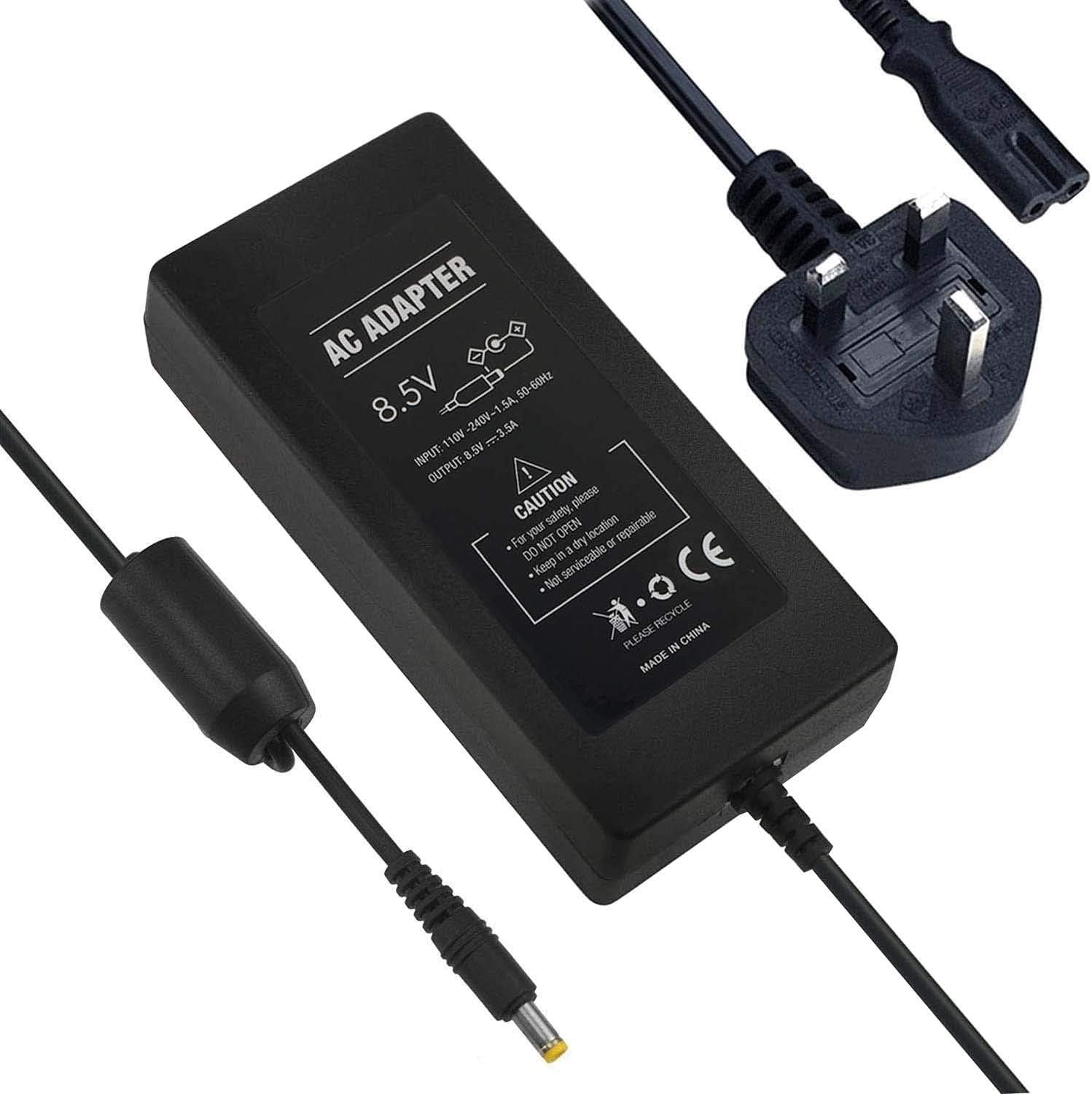 WICAREYO Power Adapter Charger UK Plug Power Supply Charger Cable for ...