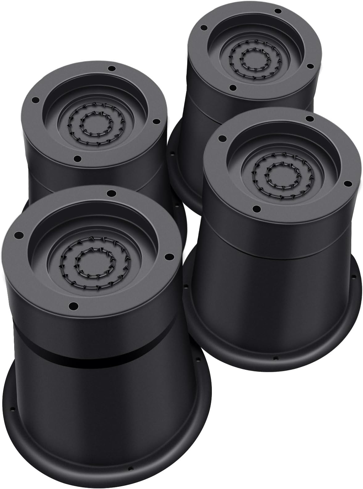 Amazon.com: shouwuhho Bed Risers 2 inch, 3 Inch, Heavy Duty Round ...