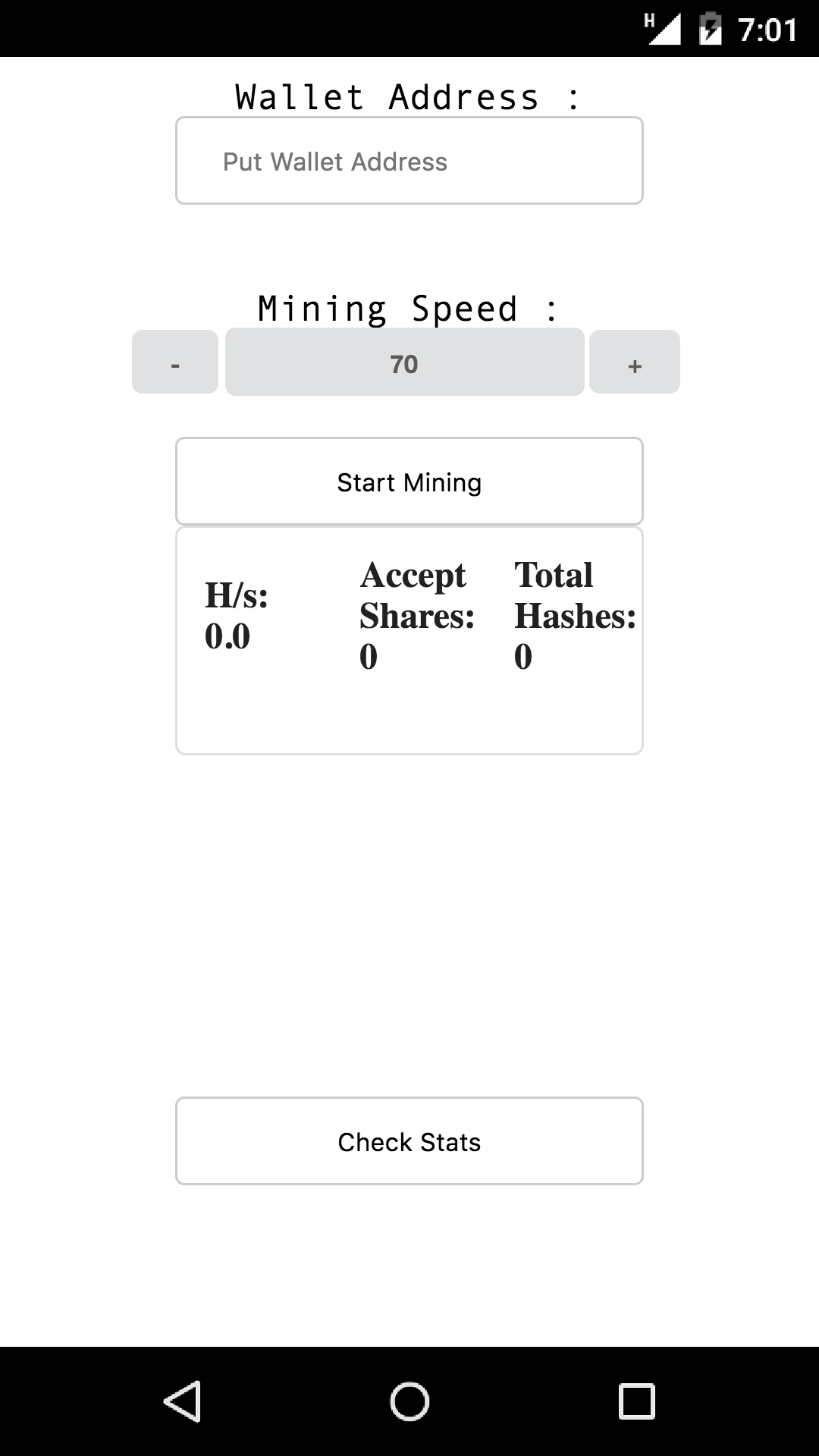 Stellite Coin Miner - App on Amazon Appstore