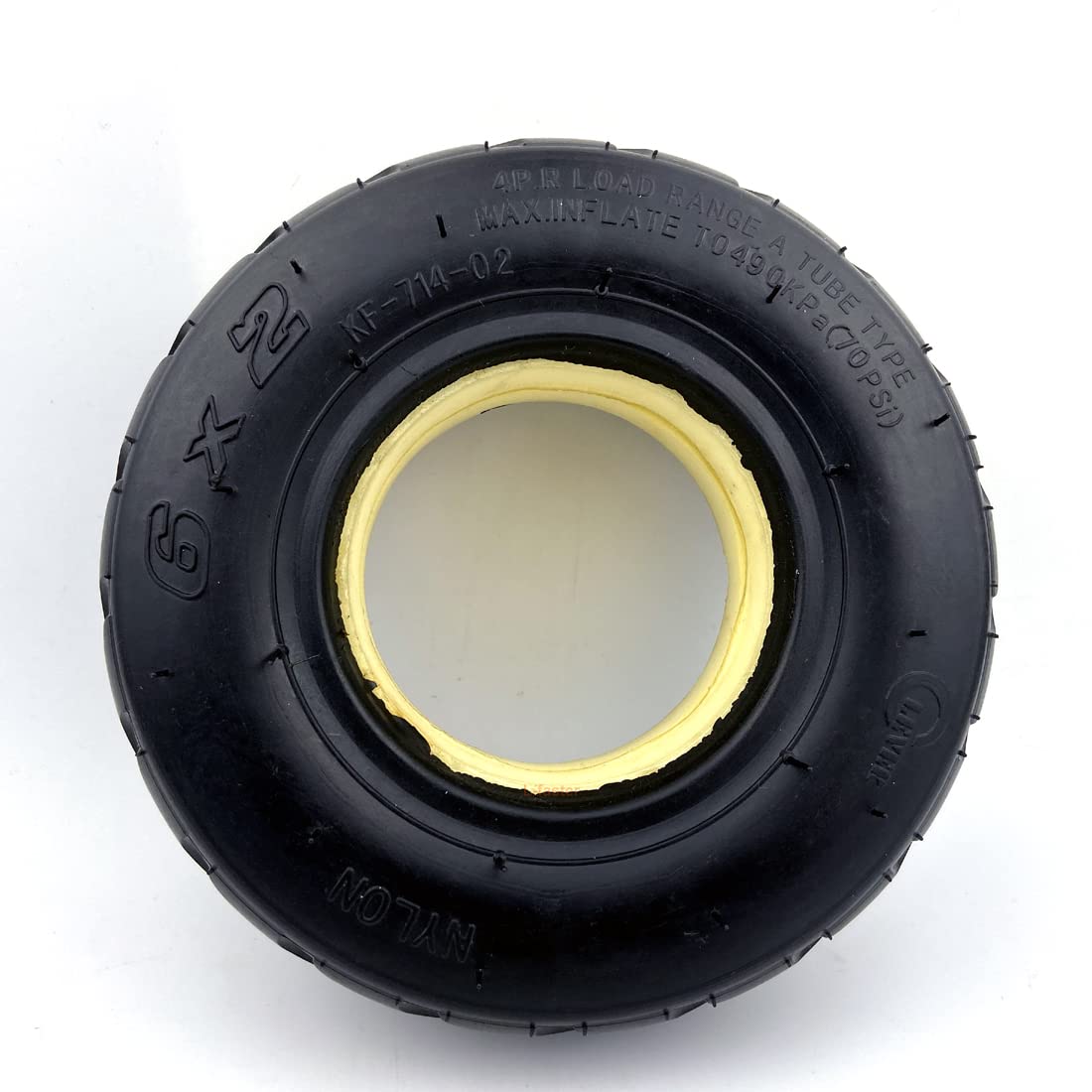 Snapklik.com : 6X2 Inflation Tire Wheel Use 6" Tire Alloy Hub 160mm ...