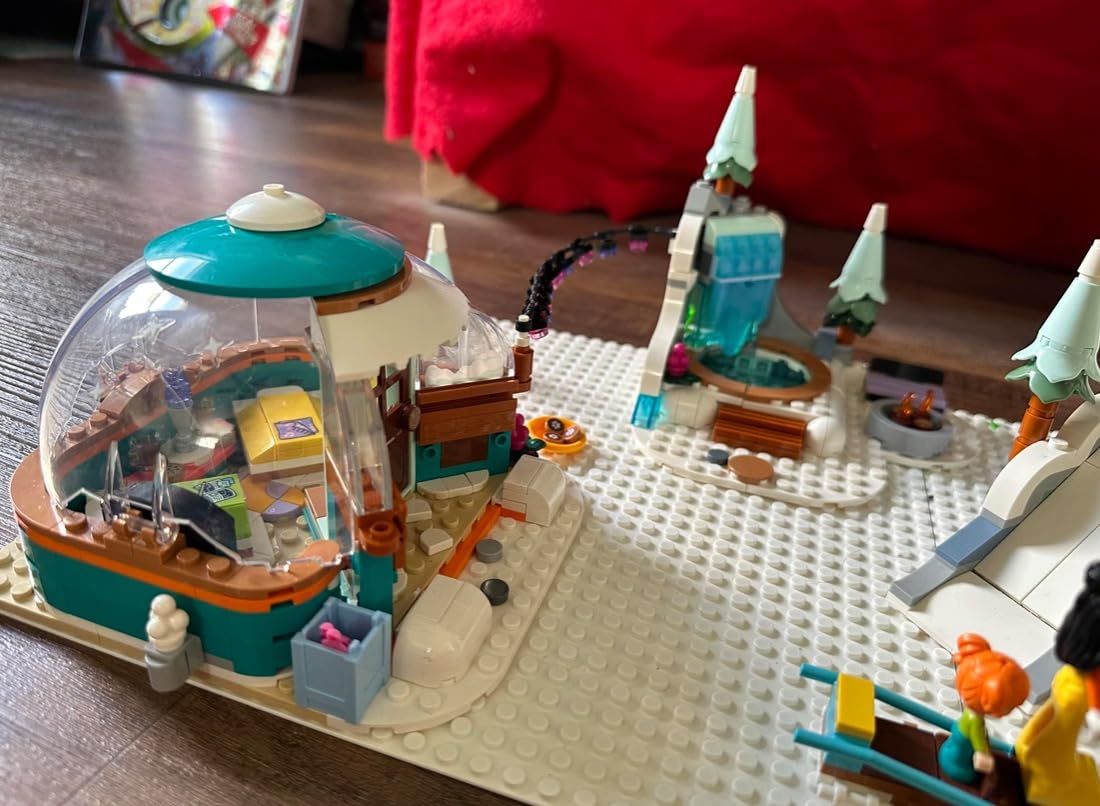 Amazon.com: LEGO Friends Igloo Holiday Adventure 41760 Building Toy Set ...