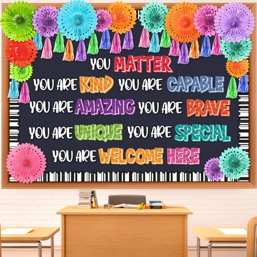 Snapklik.com : 70 Pcs Motivational Bulletin Board Set Inspirational ...