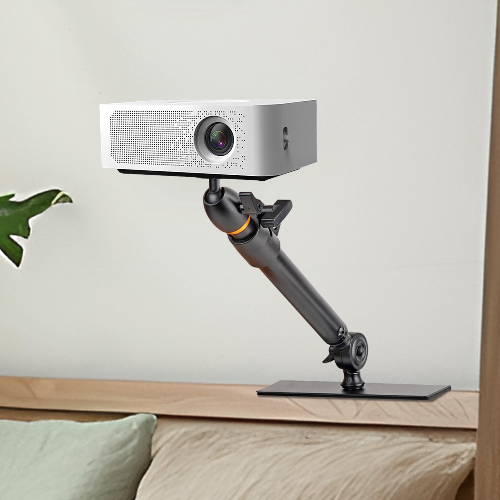 Amazon.com: Plug-in Projector Stand Bedside Sofa Projector Mount Base ...