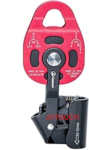 Amazon.com : JOTOUCH Climbing Pulley Aluminium Heavy Duty Ascender ...