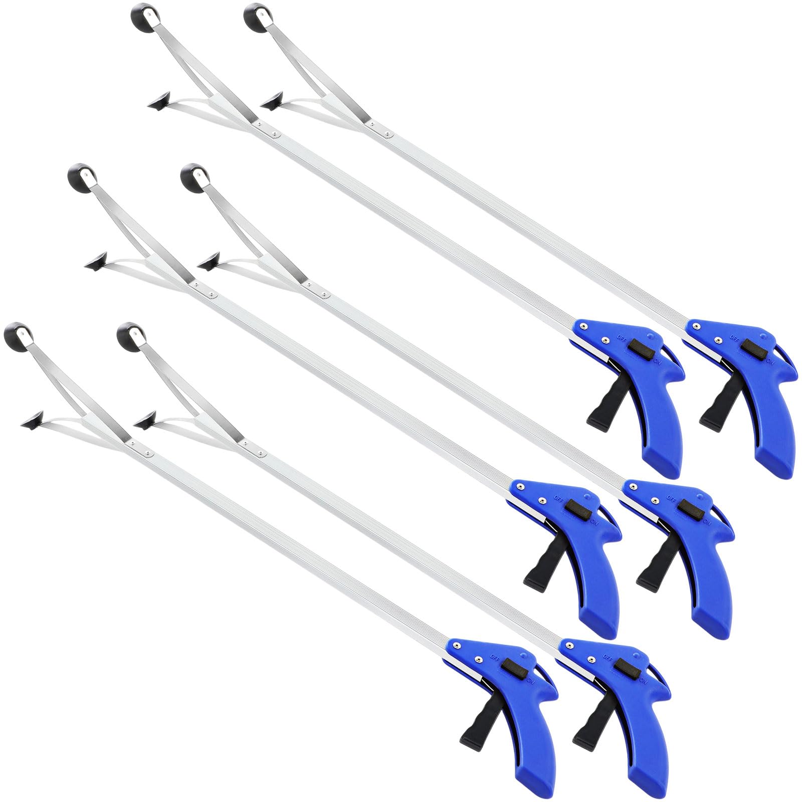 Amazon.com: Meanplan 6 Pieces Suction Cup Reacher Grabber Tool 32 Inch ...