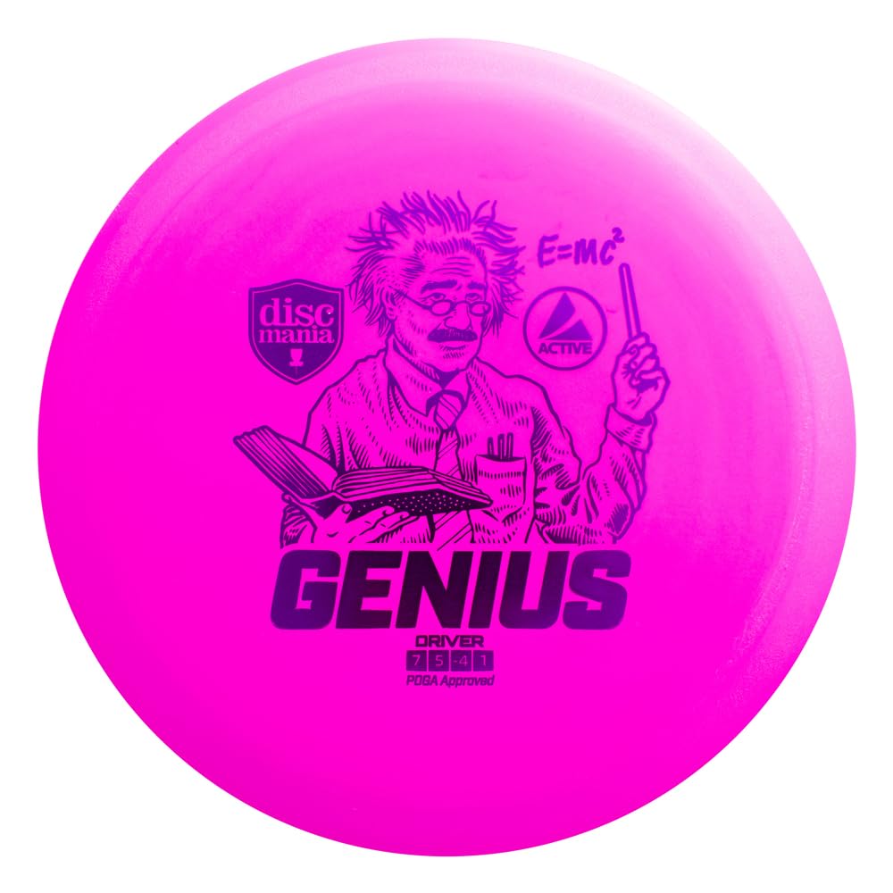 Amazon.com : Discmania Active Base Genius Disc Golf Fairway Driver ...