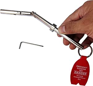 3 Pack Elevator Drop Key Double Drop Elevator Door Key Emergency Open ...