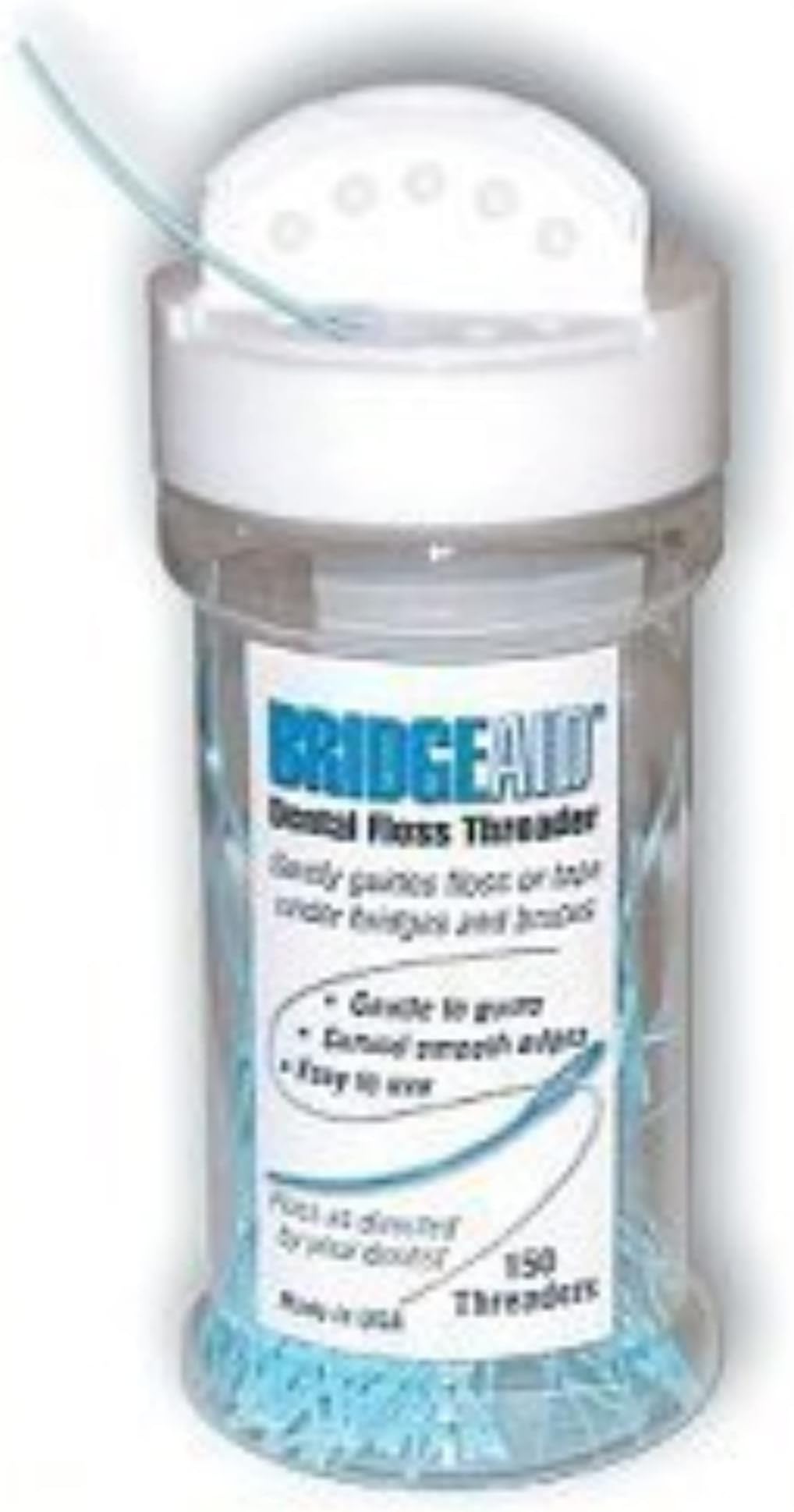 Amazon.com : Bridge Aid Threaders 5 Packs of 10 (50 Each) : Flossing ...