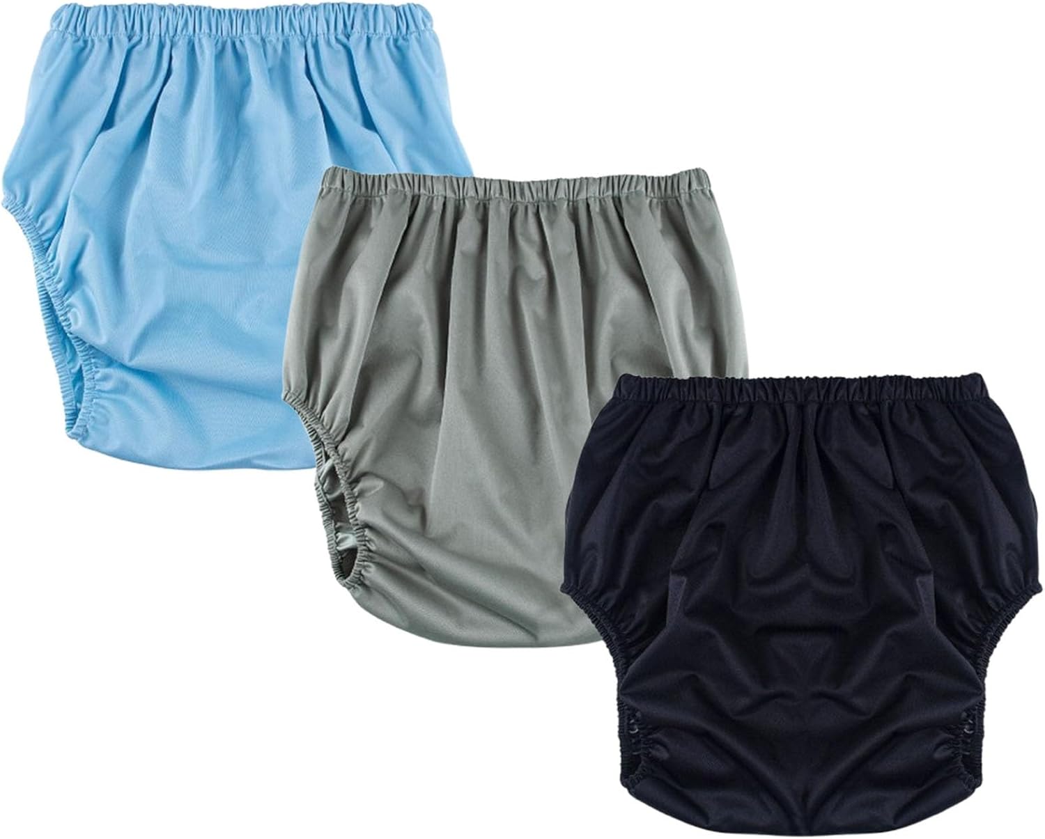 3 Pack Adult Diapers Covers for Incontinence,Waterproof Plastic Pants ...