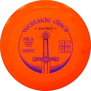Amazon.com : Sword by Westside Discs | Tournament Plastic | Disc Golf ...