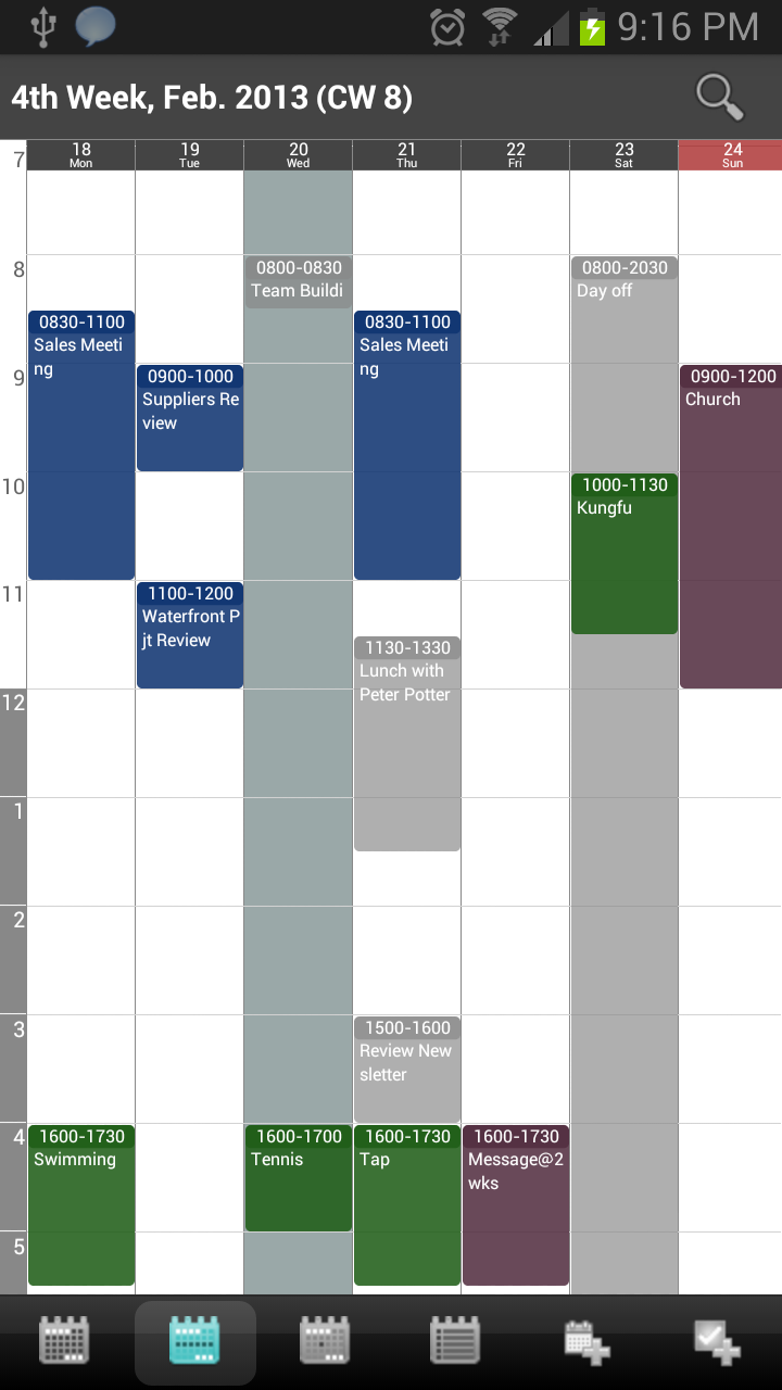 vcCalendar - App on Amazon Appstore