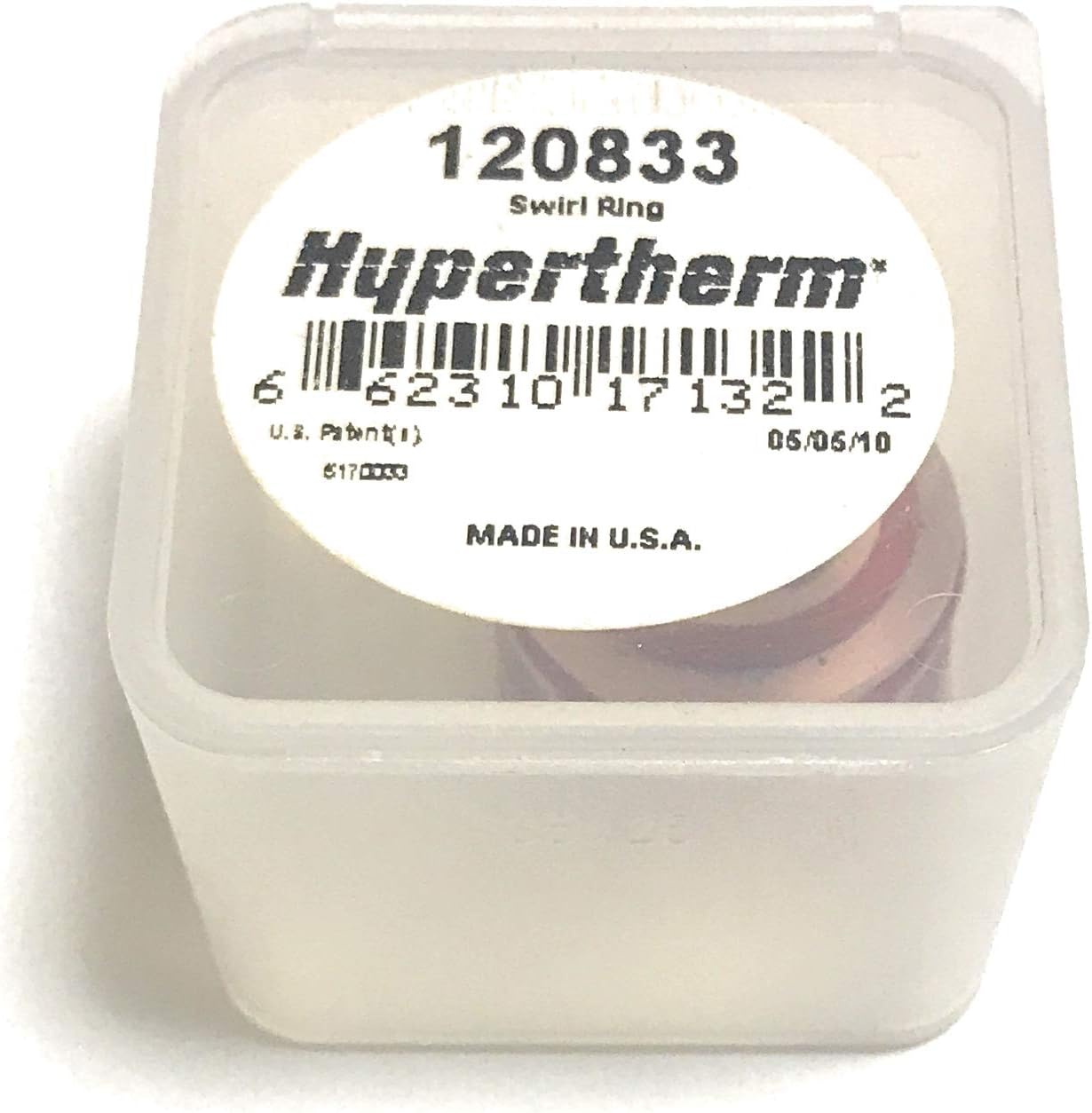 Hypertherm 120833 Swirl Ring, O2, 200 Amp - Power Plasma Cutters ...