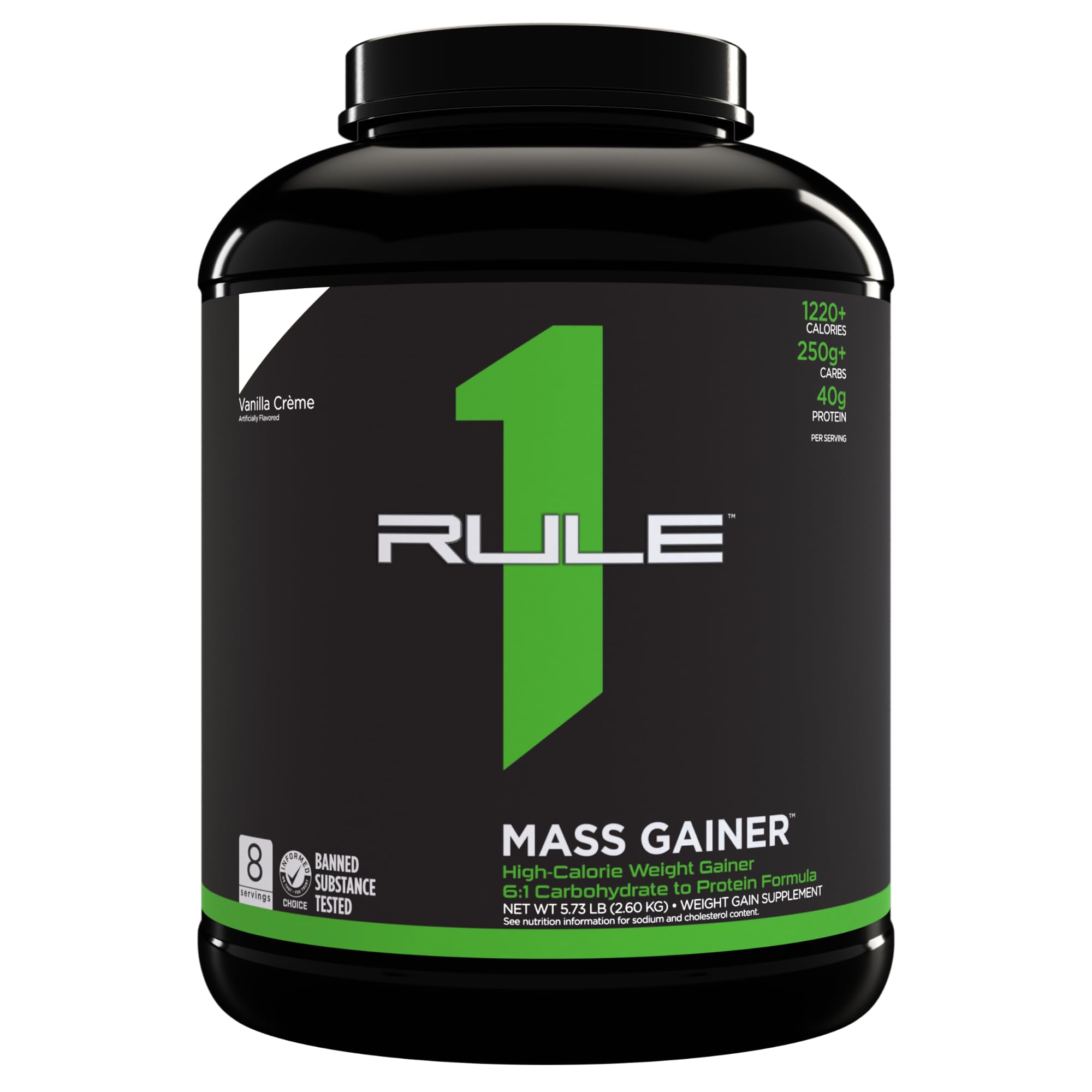 Amazon.com: Rule One Proteins, R1 Mass Gainer - Vanilla Crème, High ...