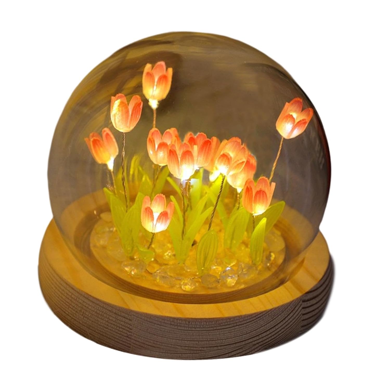 Buy CLUB BOLLYWOOD® Tulip Night Light Material, LED DIY Night Light for ...